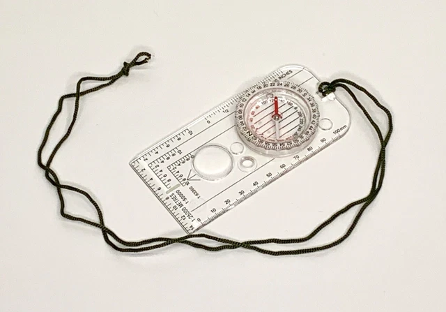 BRITISH ARMY MAP Compass & Lanyard. New. Orienteering. Survival. £9.99 ...