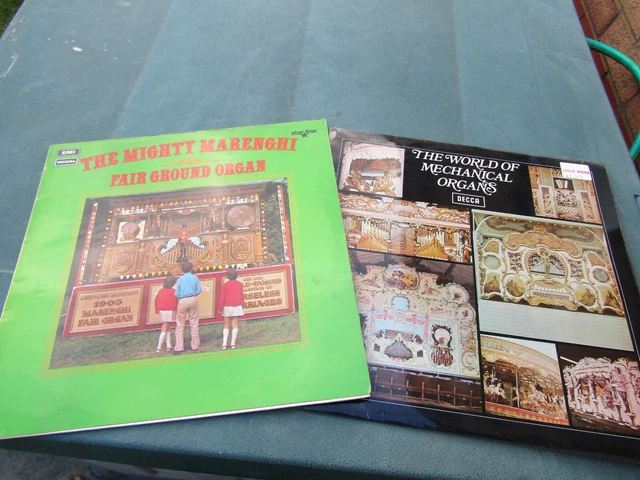 FAIRGROUND MECHANICAL ORGAN music 2 LP's £20.00 - PicClick UK