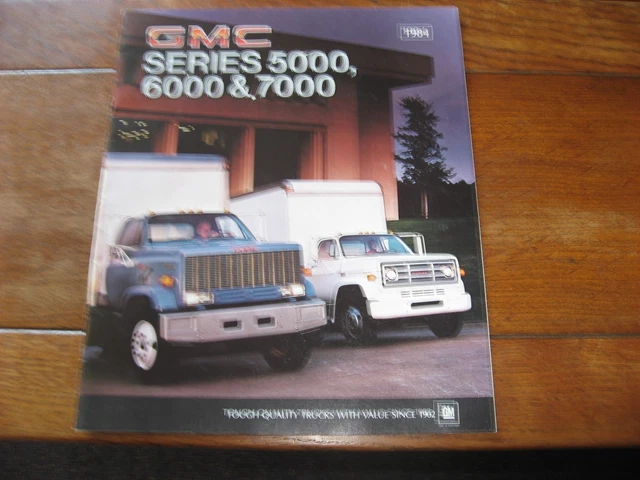 1984 GMC 5000 american truck sales brochure our ref 22079 £12.00 ...