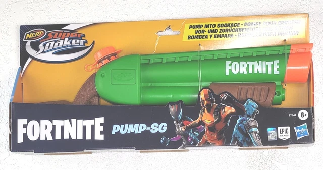 Nerf Fortnite Pump Sg Tactical Pump Shotgun Super Soaker Water Blaster Gun Nib Eur 2108