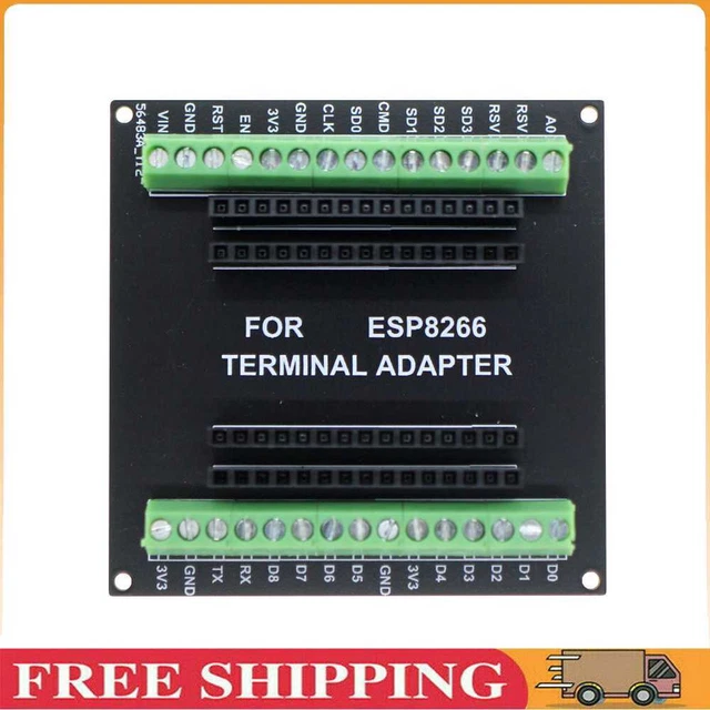 ESP8266 BREAKOUT BOARD GPIO 1 Into 2 NodeMCU Expansion Board (Expansion ...