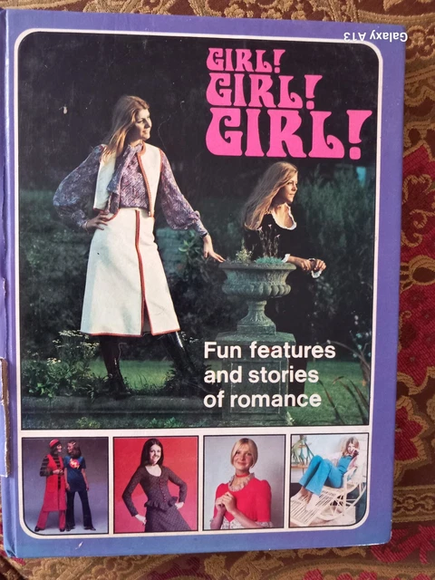 2 RARE, COLLECTABLE 1970s Girls' Annuals: Girls!Girls!Girls! 1971 & The ...