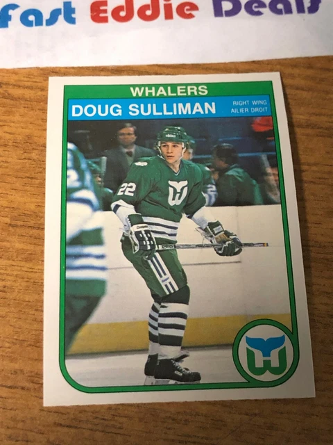 O-PEE-CHEE NHL HOCKEY 1982 Doug Sulliman Carte 132 Hartford Whalers ...