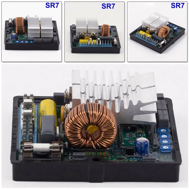 AUTOMATIC VOLTAGE REGULATOR SR7-2G 50~280VAC 6A Continuous AVR SR7 ...