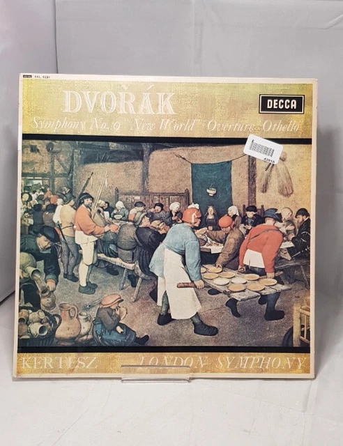 DVORAK “SYMPHONY NO. 9 New World” kertesz/LSO UK DECCA SXL 6291 WB/G ...