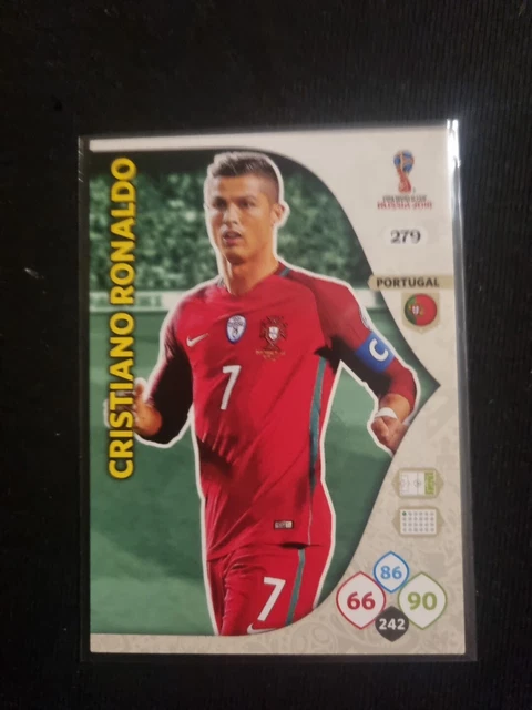 CARTE PANINI FIFA World Cup Russia 2018 Cristiano Ronaldo #279 Portugal ...