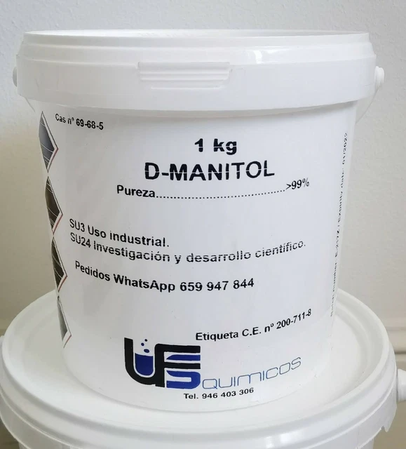 🔔MANITOL PURO 100% POLVO!! (1 Kg) MANICOL 🛎También WHATSP 678120049 🔔 ...
