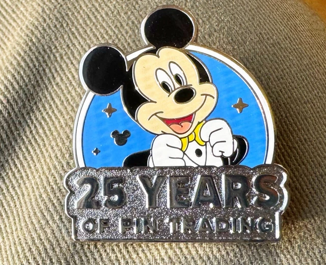 DISNEY TRADING PIN - Hidden Mickey Disney 25 Years Pin Trading - Mickey ...