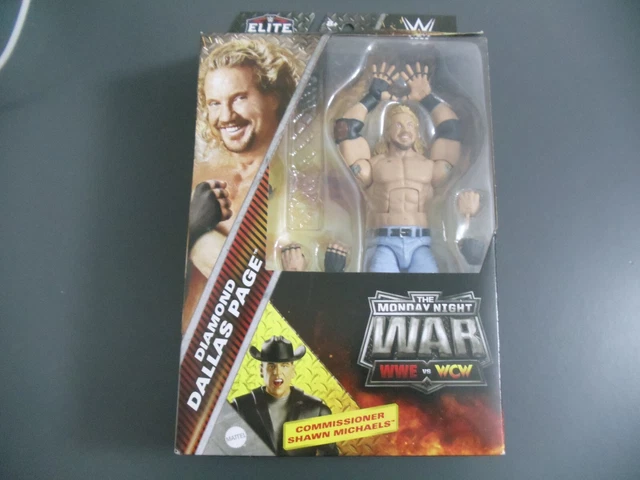 WWE MATTEL ELITE DDP DIAMOND DALLAS PAGE MONDAY NIGHT WARS With BAF ...