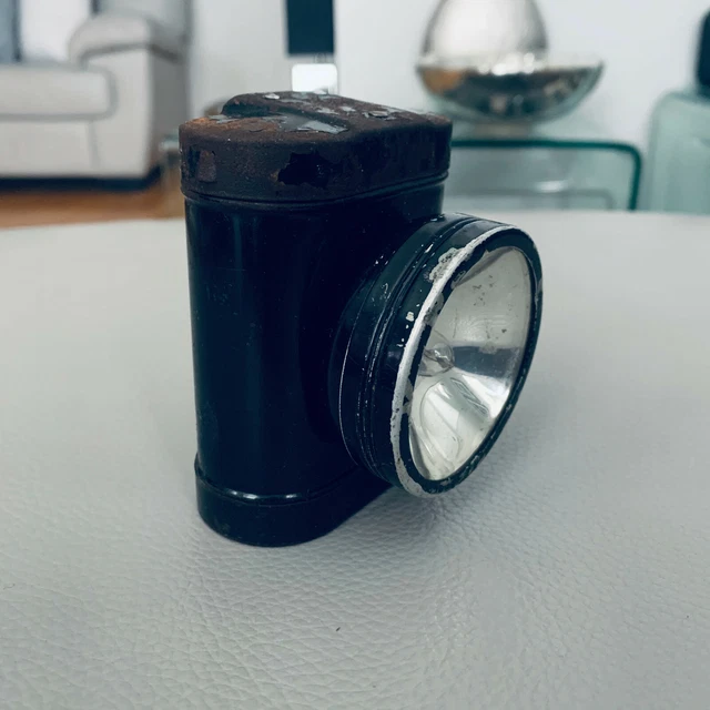 VERY RARE MODEL Vintage 1940s EVER READY WW2 Officer's Field Torch ...