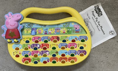PEPPA PIG FUN Phonics, ABC, Alphabet, sound, Educational toy with ...
