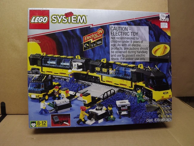 #4559 VINTAGE 1996 Lego 9V Cargo Train Set, 100% complete & fully ...
