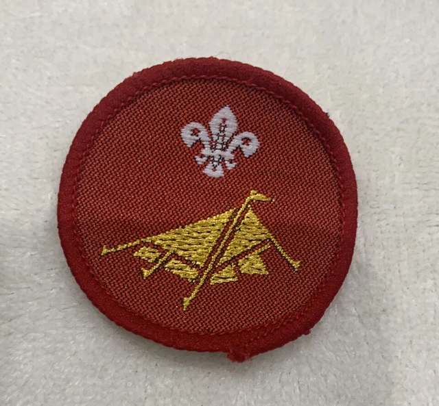 UK SCOUTING CUB Scout Camper Activities Cub Badge post 2002 - Charity ...