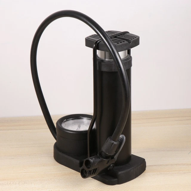 MINI PORTABLE TIRE Floor Pump High-pressure Foot Pump Bike Tire Floor £ ...