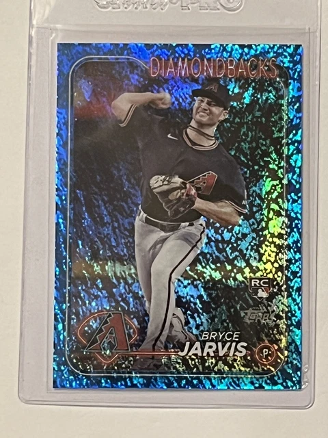 FEUILLE BLEUE BRYCE Jarvis 2024 Topps Series 2 /999 Diamondbacks recrue ...