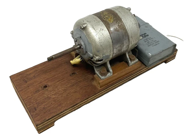 VINTAGE ELECTRIC MOTOR with TCC Transformer British Made - Object of ...