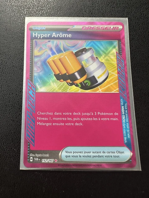 CARTE POKÉMON HYPER Arôme 152/167 EV06 Mascarade Crépusculaire TWM FR ...