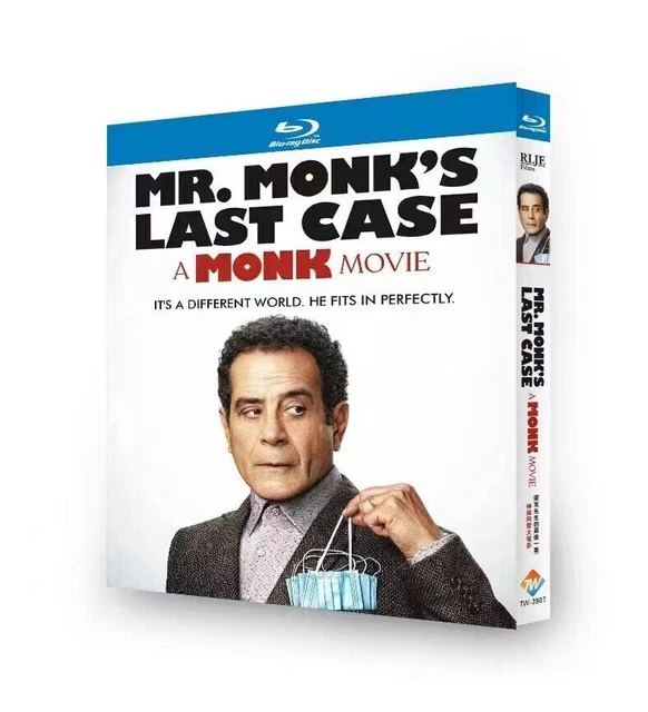 MR. MONK'S LAST Case: A Monk Movie (2023) Blu-ray BD Movie Series 1 ...