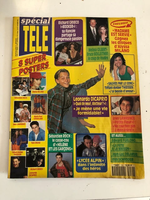 MAGAZINE REVUE SPECIAL TELE n° 30 + posters attachés vintage 92 EUR 7 ...