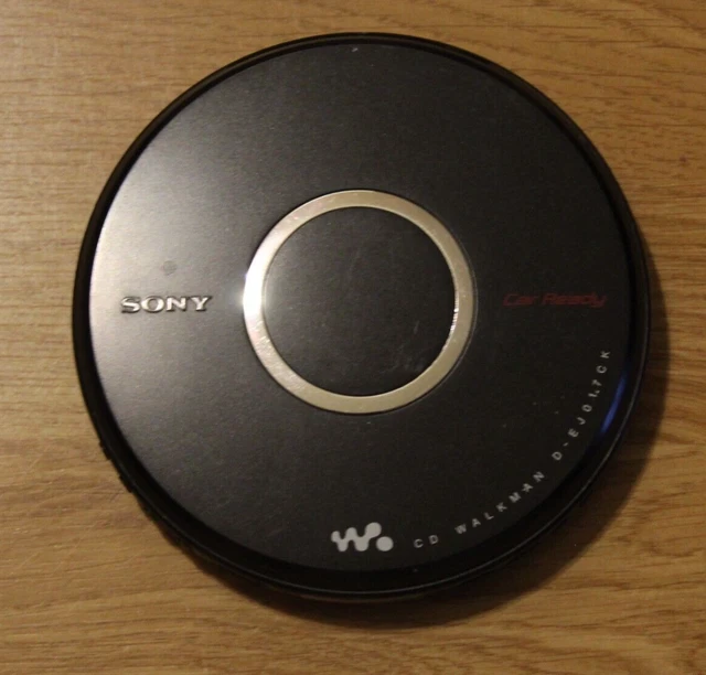 REPRODUCTOR DE CD Sony Walkman D-EJ017CK portátil listo para automóvil ...