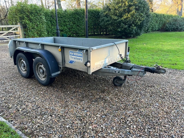 IFOR WILLIAMS GD84 Twin Axle Trailer £1,695.00 - PicClick UK
