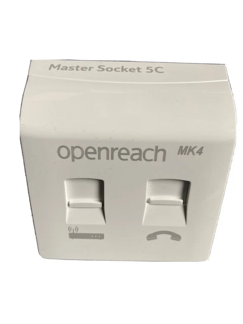 Bt Openreach Telephone Master Socket Nte5c Mk2 And Vdsl Adsl Faceplate