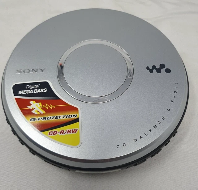 SONY D-EJ021 CD Walkman Portable Personal CD Player Discman Jog Proof ...