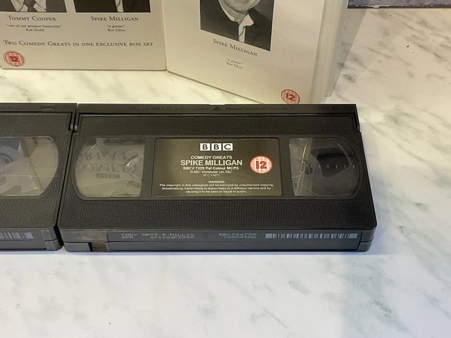 BBC COMEDY GREATS VHS: Tommy Cooper & Spike Milligan - Marks & Spencer ...