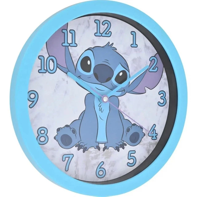 DISNEY: LILO & Stitch - Cute Sitting Sitch Wall Clock (10") - Accutime ...