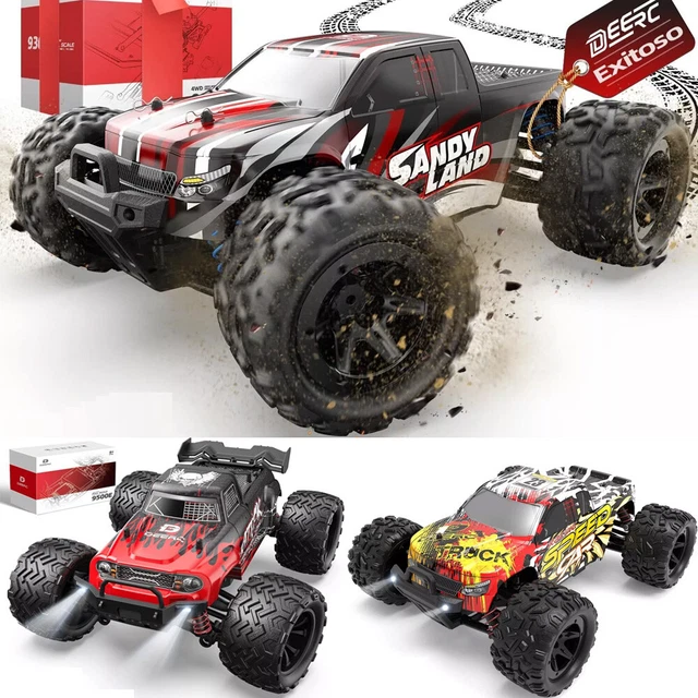 DEERC 9500E/9300/9310 RC Car 40+kmh Off-Road High Speed RC Monster ...
