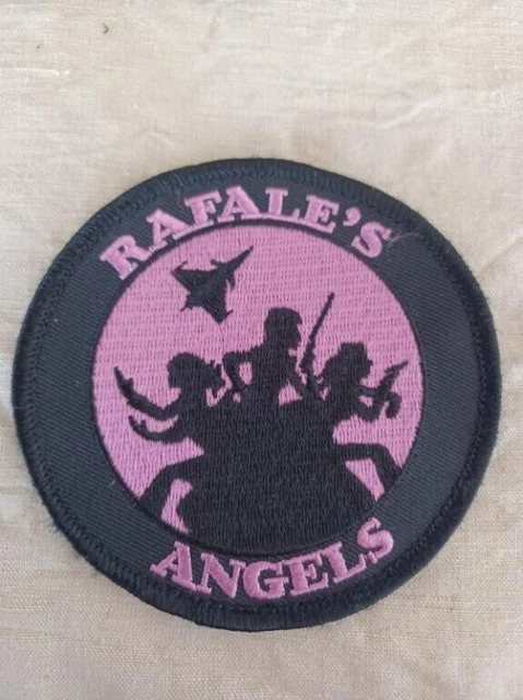PATCH ARMÉE DE l'air RAFALE Saint Dizier RAFALE'S ANGELS avec velcro ...