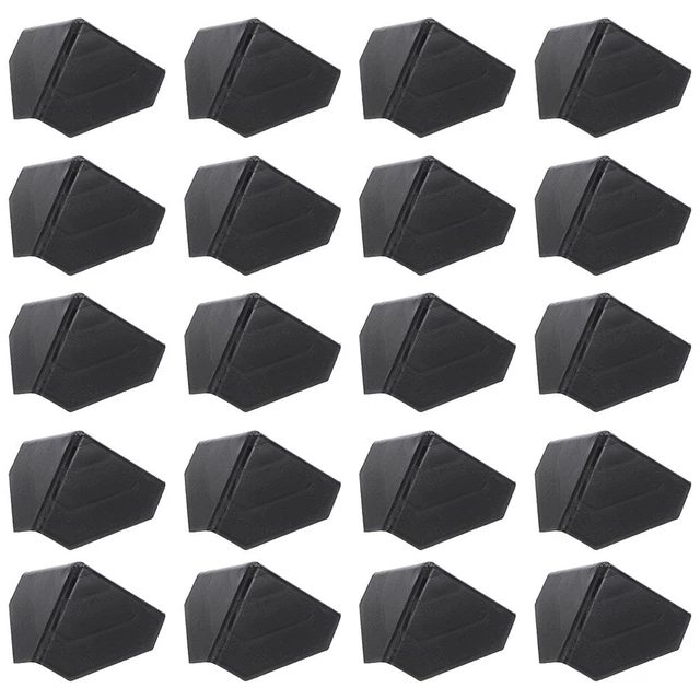 100 PCS PLASTIC Corner Guard Protectors for Shipping Guards Furniture ...
