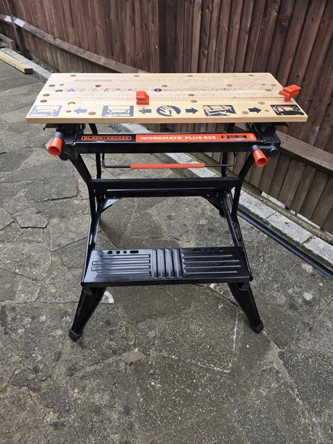 BLACK+DECKER WORKMATE® 825 Deluxe Dual-Height Workbench, WM825-XJ £40. ...