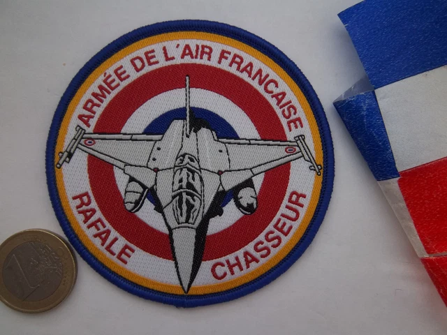 PATCH ÉCUSSON PILOTE rafale armée air France thermocollant tissé EUR 8 ...