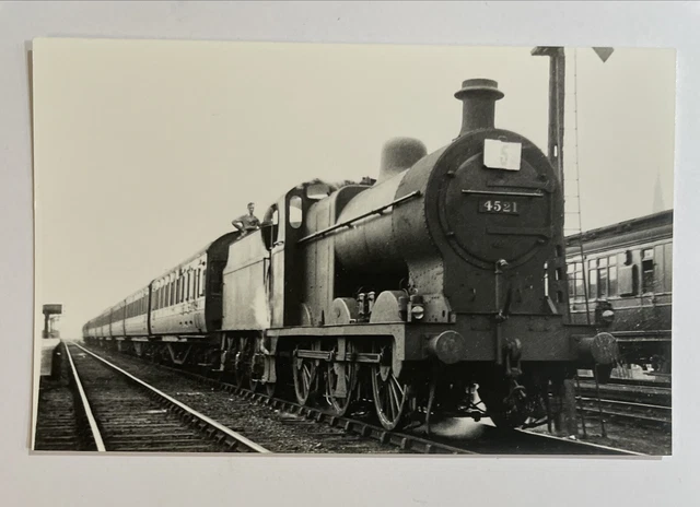 LMS RAILWAY LOCOMOTIVE Photograph - 4521 D1201 £2.99 - PicClick UK