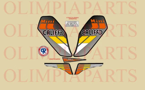 RIZZATO MINI CALIFE Tramé Adhésifs Stickers EUR 72,00 - PicClick FR