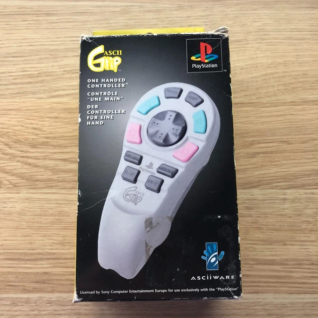 PLAYSTATION PS1 ASCII Grip One Handed Controller - Boxed! EUR 95,21 ...