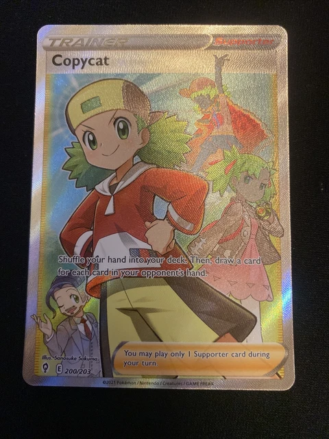 POKÉMON TCG COPYCAT Evolving Skies 200/203 Holo Ultra Rare £0.99 ...