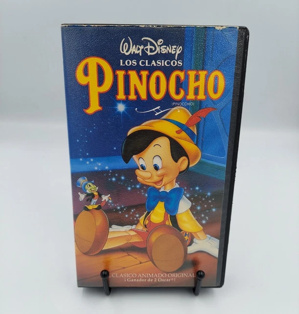 PINOCCHIO (PINOCHO) SPANISH Version Vhs Black Clamshell Hard Case EUR ...