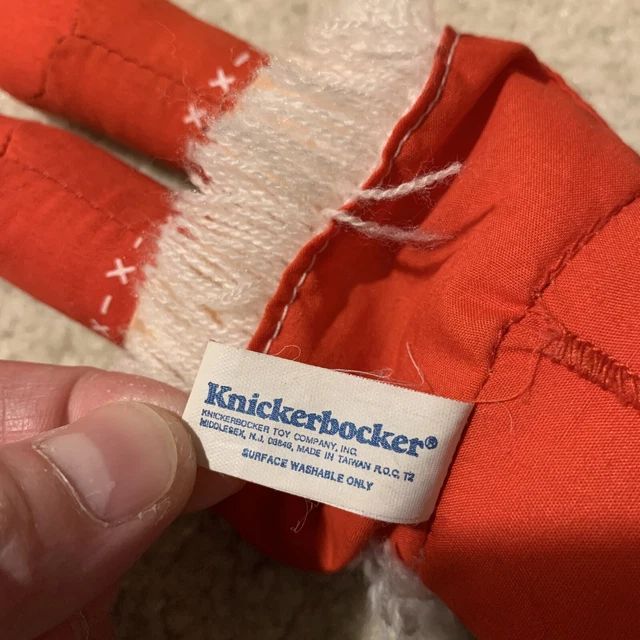 KNICKERBOCKER COWPOKES RED Hat Plush Toy Girl Rag Doll Figure Ruth 1981 ...