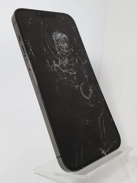 APPLE IPHONE 13 Pro Max - 128 GB grafite - GRADO D - danneggiato rotto ...