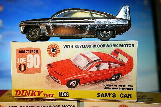 DINKY TOYS SAM'S Car Reproduction EMPTY BOX ALONE for die cast Joe 90 ...
