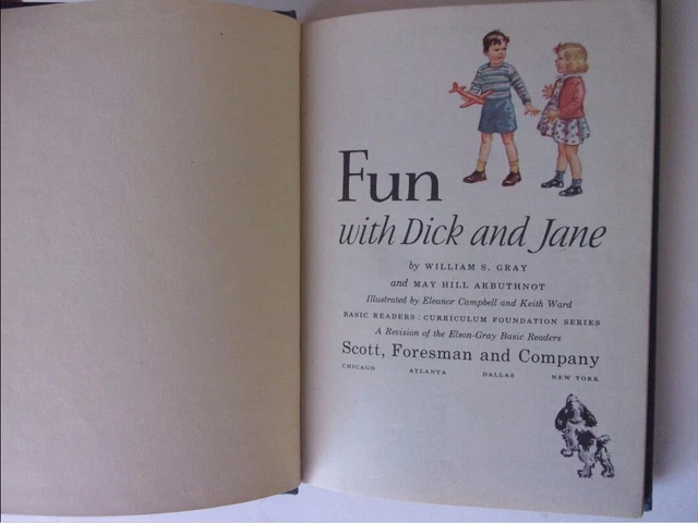 FUN WITH DICK & Jane - 1940 First Edition, by William Gray & May ...