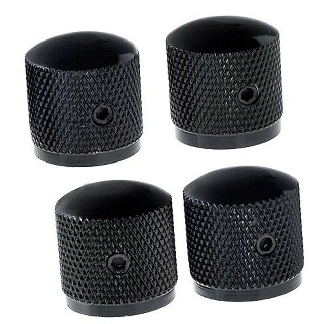 METAL VOLUME ELECTRIC Guitar Bass Tone Control Knobs Guitar Parts Dome Knobs EUR 10,13 - PicClick FR