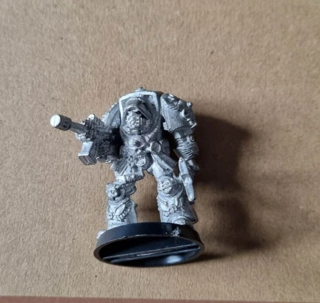 WARHAMMER 40K ROGUE Trader Metal Terminator Inquisitor psycannon force ...