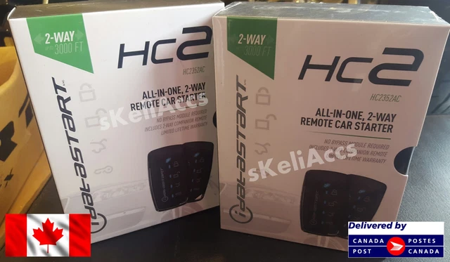 IDATALINK IDATASTART ADS-HC2 Remote Starter All In One With Key Bypass ...