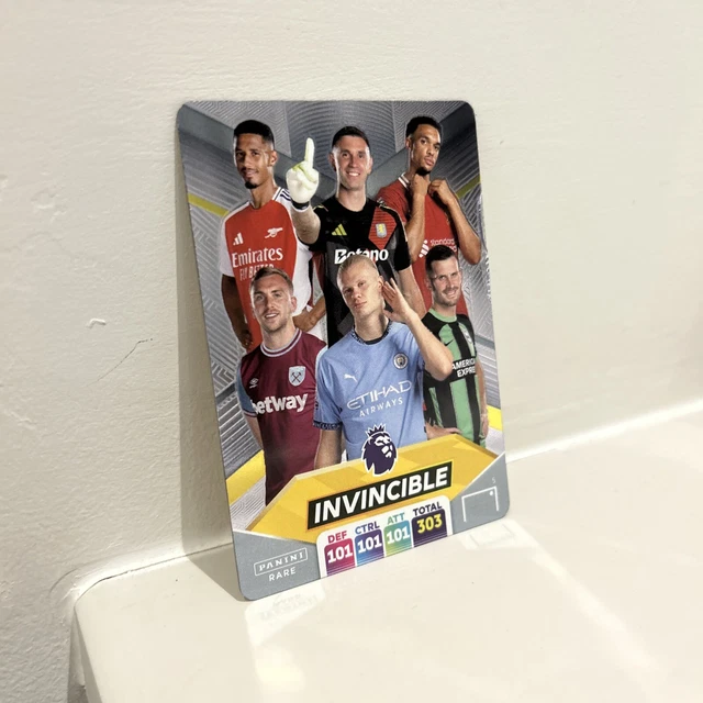 PANINI ADRENALYN XL Premier League 2025 INVINCIBLE Card #5 £9.50 ...