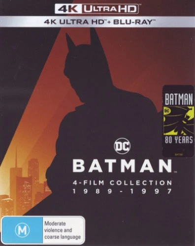 BATMAN 4-FILM COLLECTION (4K UHD / Blu-ray) [Region B] [Blu-ray] - DVD ...