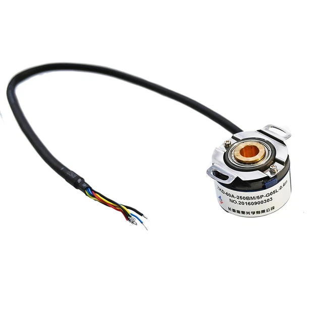 ZKD-60A-250BM/5P-G05L SERVO MOTOR Encoder Optical Incremental Rotary ...
