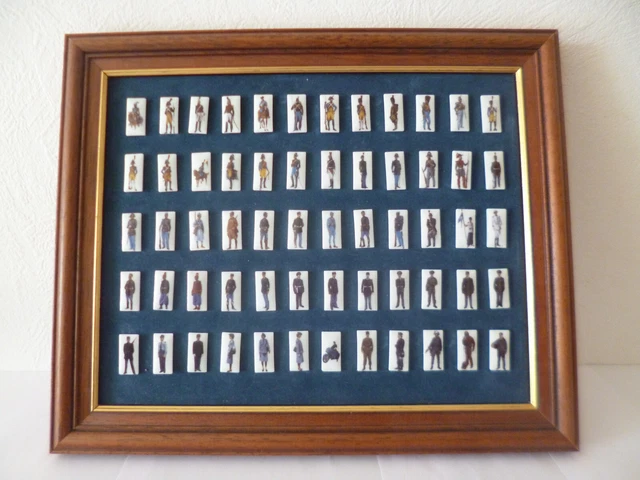 RARE CADRE COLLECTION complète PIN's GENDARMERIE des origines en porcelaine EUR 200,00 - PicClick FR